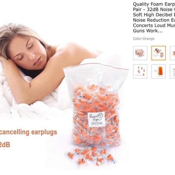Party Supplies | Individually Wrapped Noise Cancelling Earplugs 125 ...